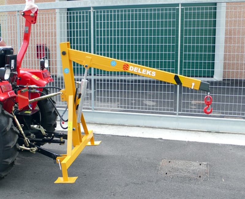 Grua hidraulica para tractor agricola - modelo EL-500